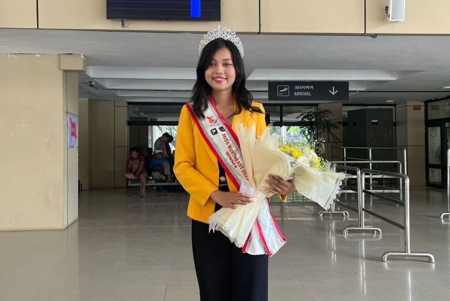 Miss Northeast 2023 winner Kenei Ritse welcomed in Dimapur | MorungExpress | morungexpress.com